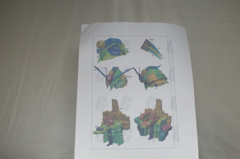 G－DIGI製 1/48 EX-Sガンダム（胸像）の完成品